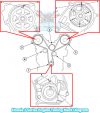 2007-2013 Acura MDX Timing Marks Diagram (3.7L J37 Engine)