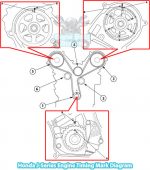 1999-2008 Acura TL Timing Marks Diagram (3.2L J32A Engine)