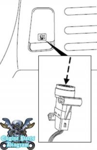 2007-2010 Ford Edge Fuel Inertia Switch Location