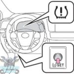 2012-2019 Toyota Highlander TPMS Light Tire Pressure Warning Reset